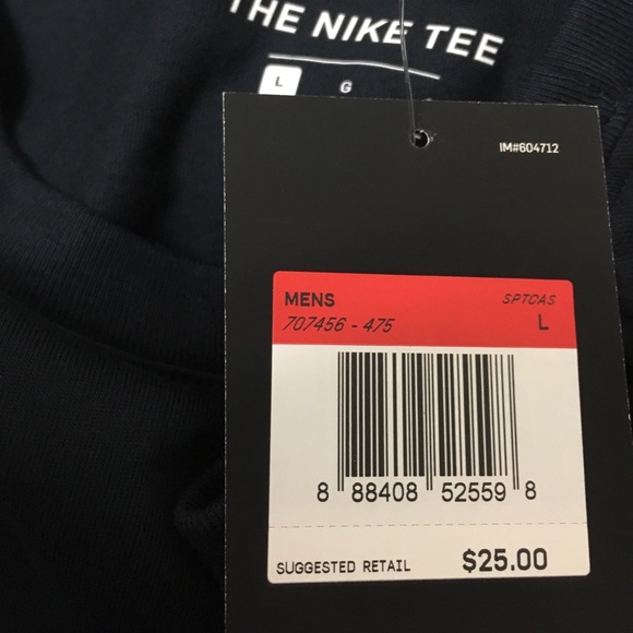 Nike | Shirts | Nwt Nike Hangtag Swoosh Tshirt | Poshmark